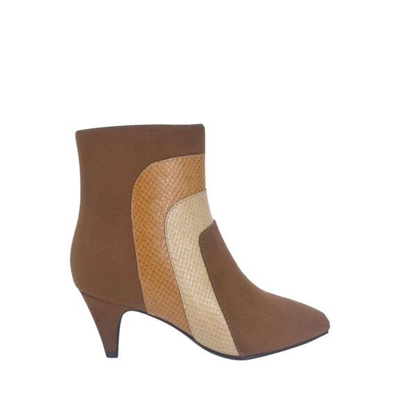 Impo | Shoes | Impo Womens Beige Colorblock Eila Pointed Toe Kitten ...